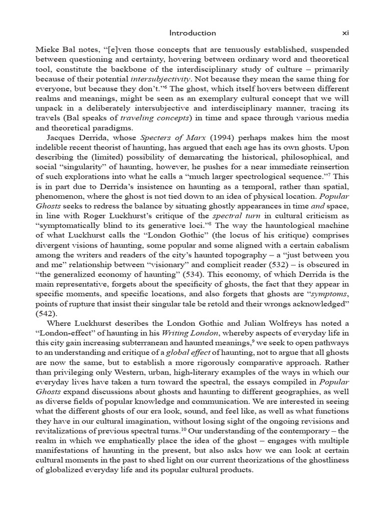 Popular Ghosts Intro 2 | PDF | Ghosts