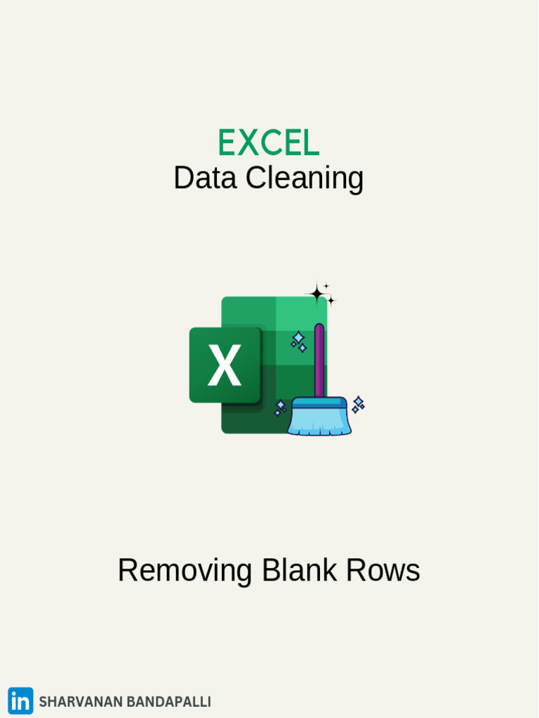 Excel Data Cleaning Pdf 