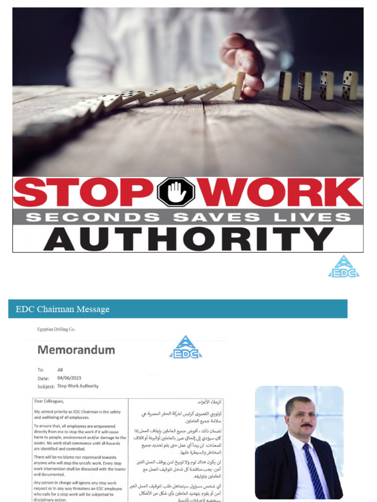 Understanding Stop Work Authority (SWA) | PDF