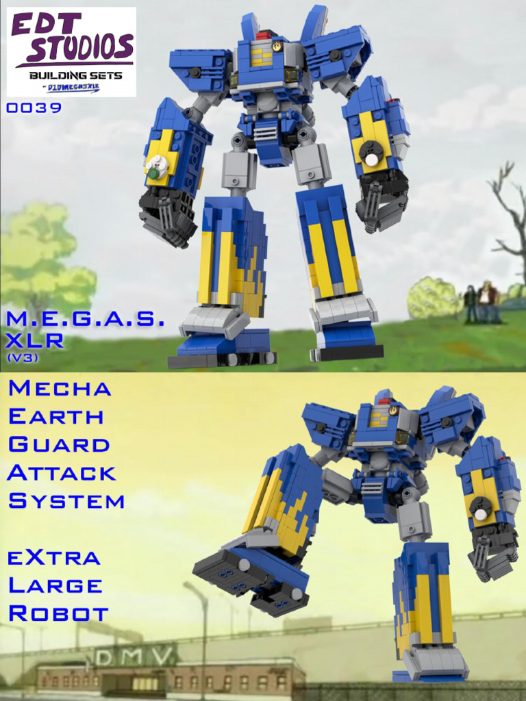 Lego Megas XLR v3 Alt v1.1 | PDF