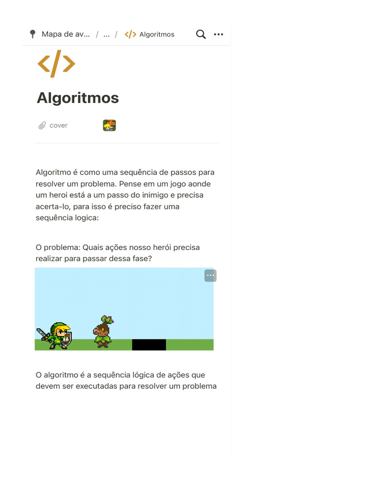 Guia de Algoritmos e JavaScript para Iniciantes | PDF