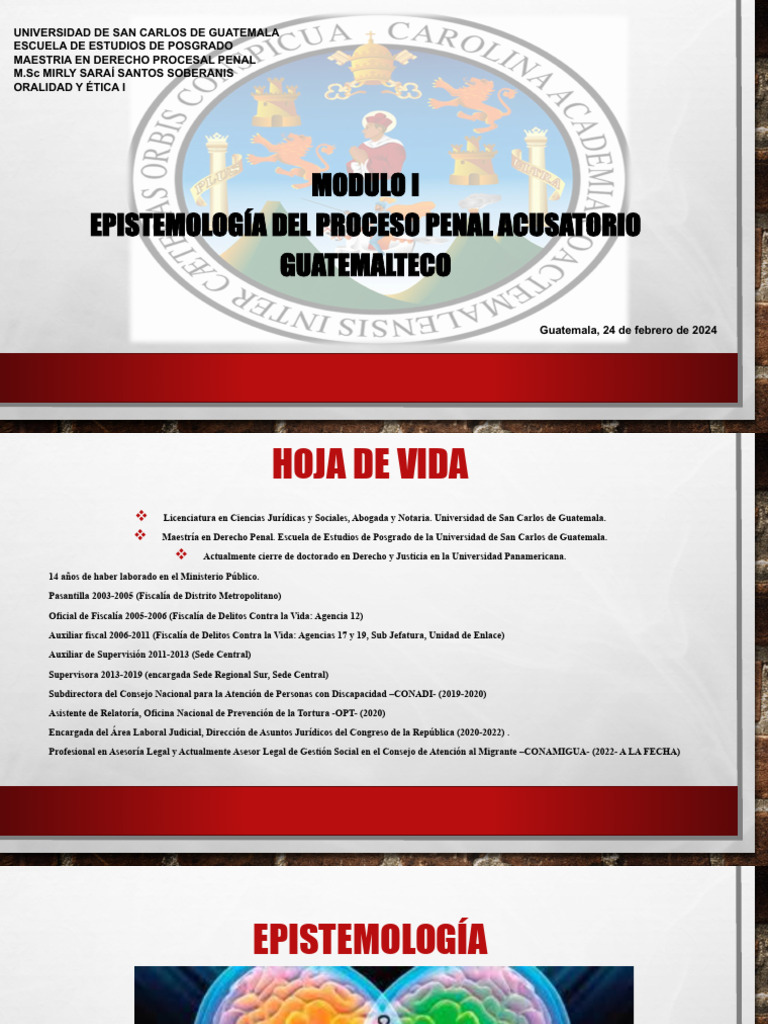 Presentación Modulo I | PDF