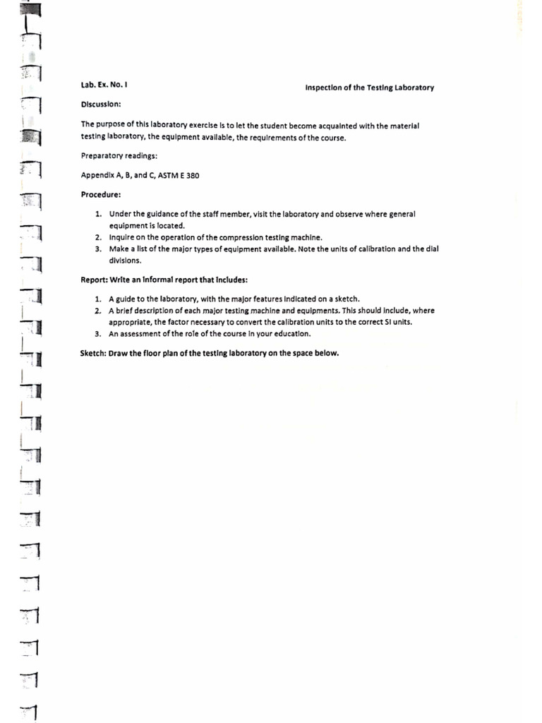 CMT Laboratory Exercises | PDF