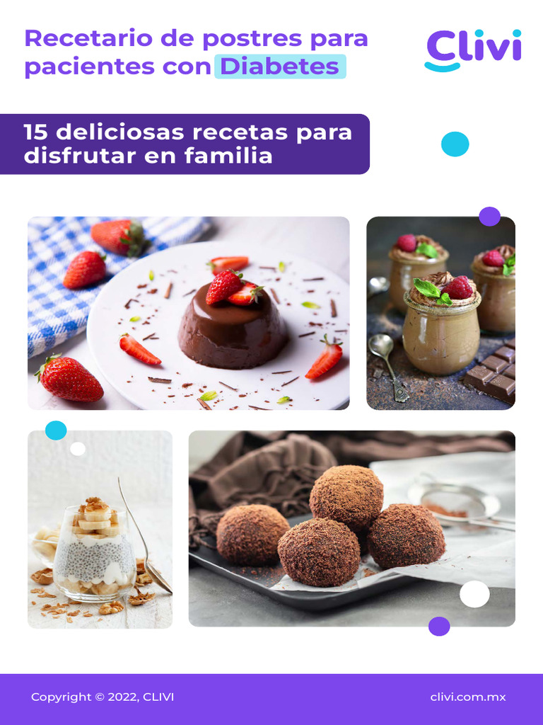 CLIVI Recetario de Postres | PDF | Cocina, comidas y vino | Salud y bienestar