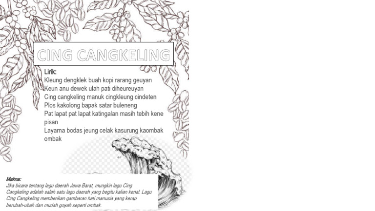 Cing Cangkeling | PDF