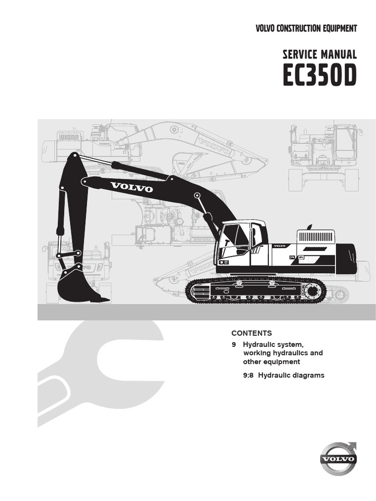 EC350D BRIC - Hyd - eng-GB20036986A - H | PDF | Valve | Engines