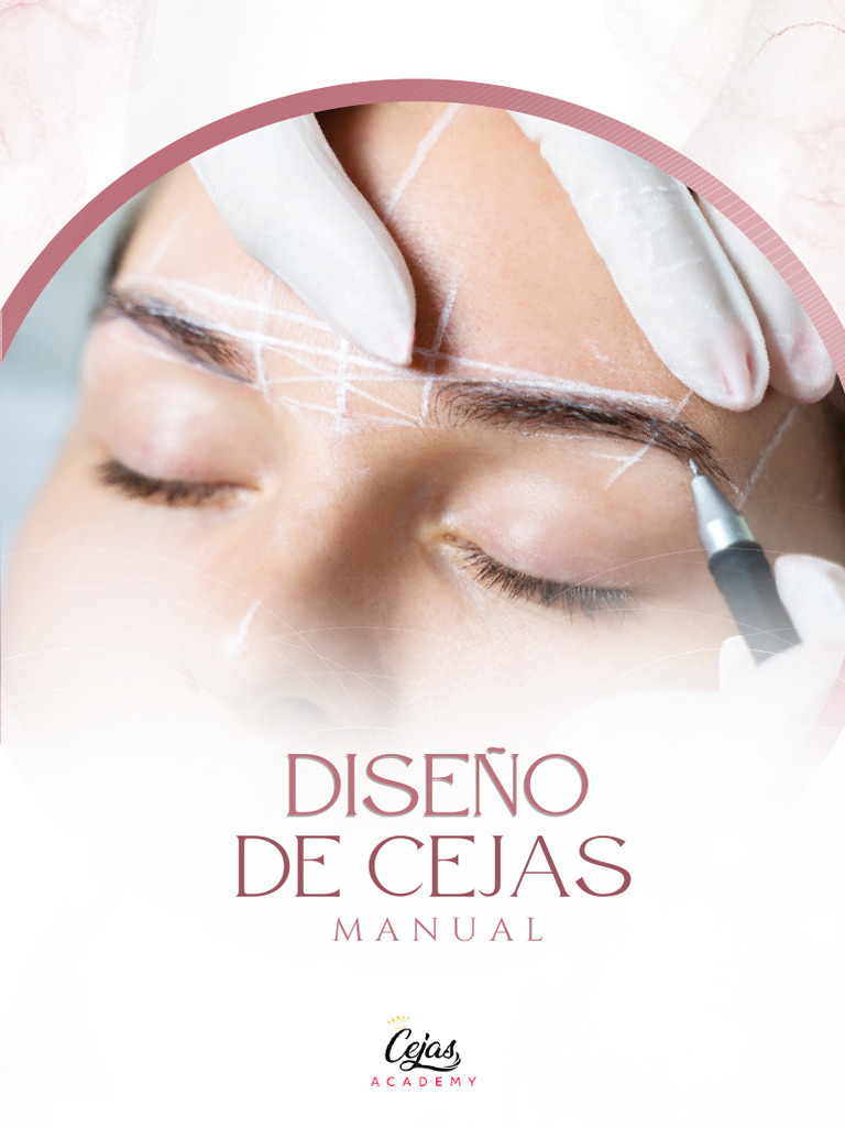 MANUAL - Diseño de Cejas | PDF | Pelo | Sistema tegumentario
