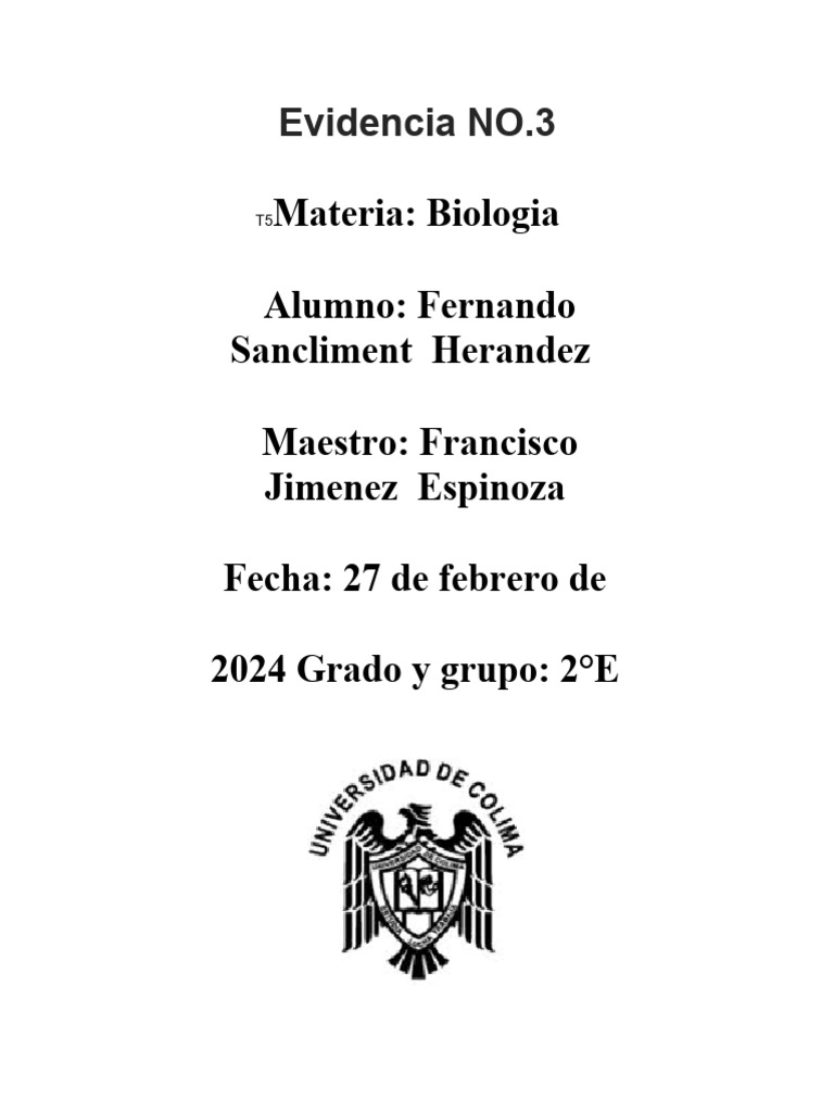 Evidencia NO3 | PDF