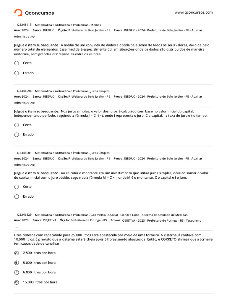 MTM - Aritmética 3 | PDF