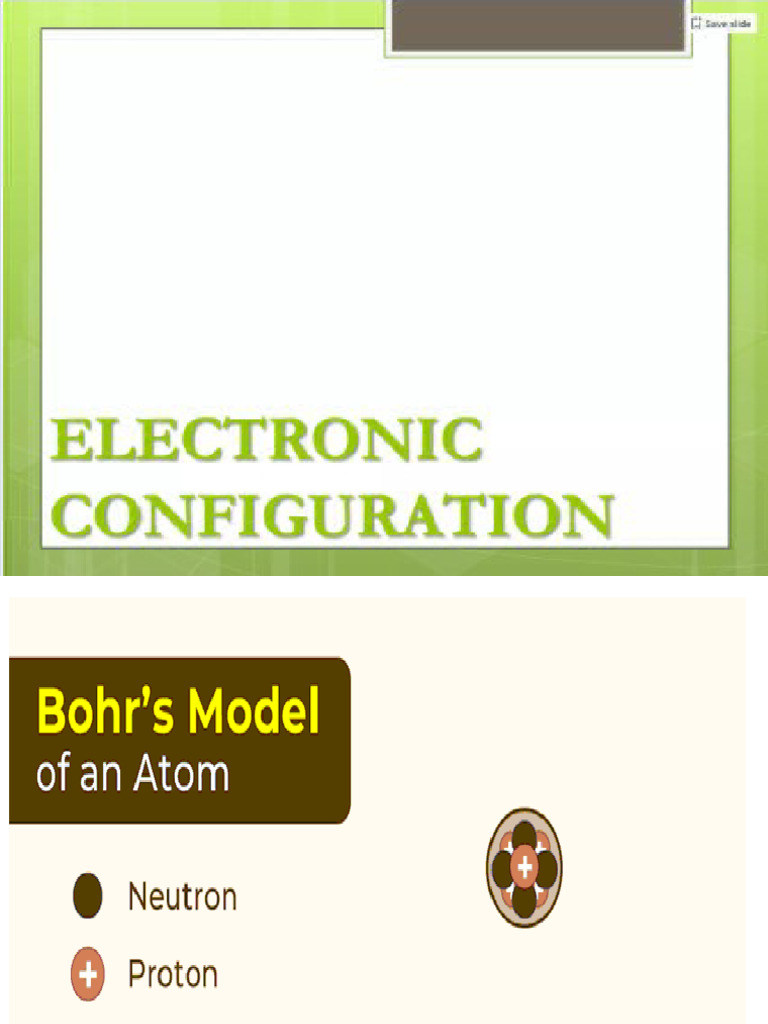 Electron Configuration | PDF