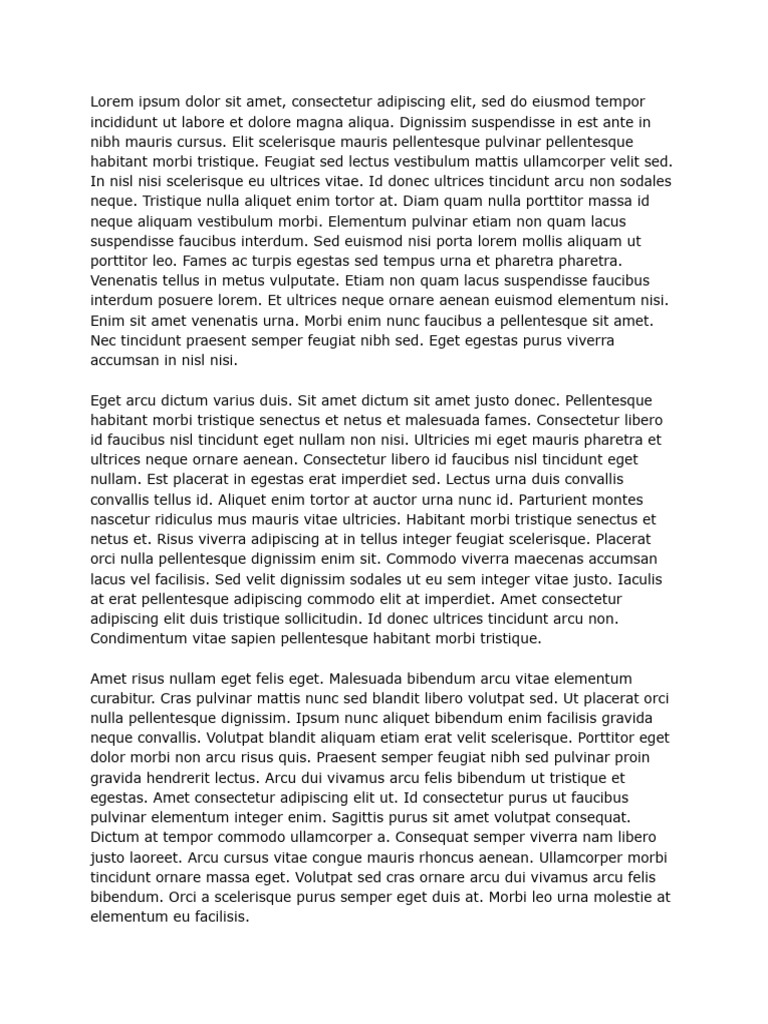Lorem Ipsum | PDF