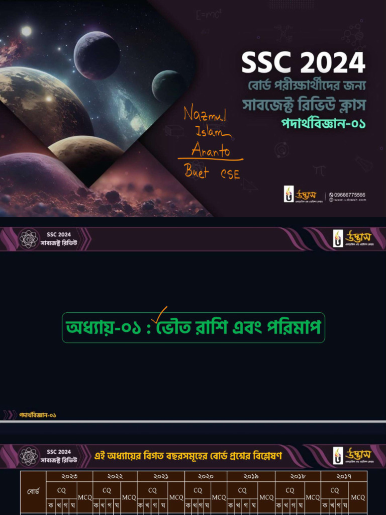 SSC-2024 Subject Review Physics | PDF
