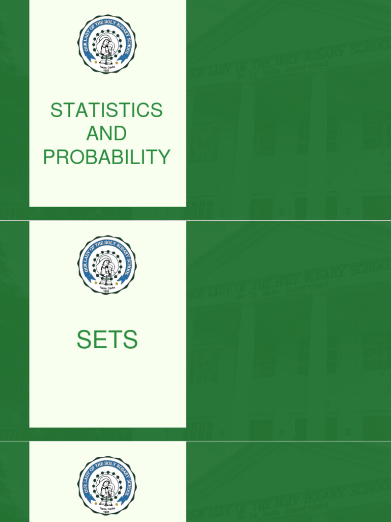 Lesson 1 Sets | PDF | Logic | Mathematical Logic