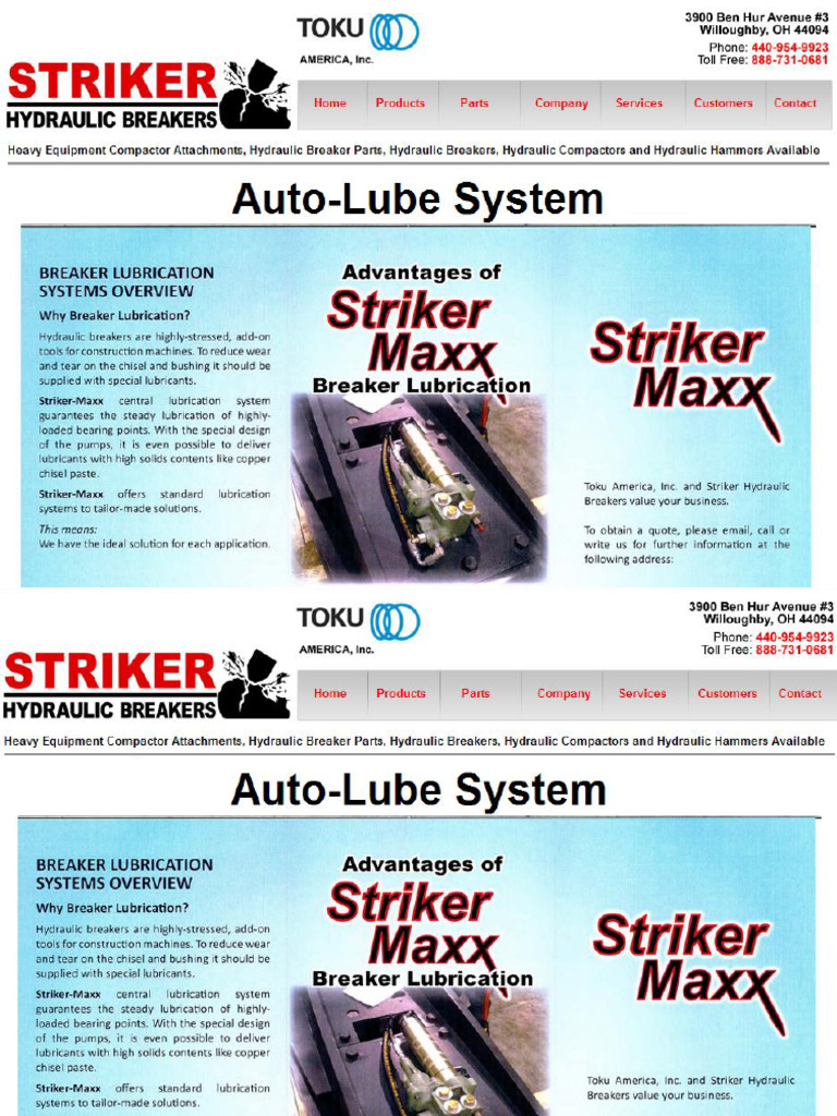 Auto Lube System Hensley | PDF