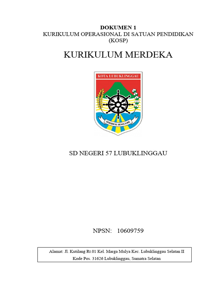 Kosp SDN 54 (Kumer) | PDF