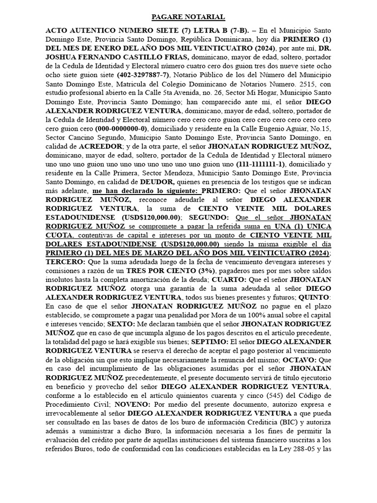 Expediente Completo de Embargo | PDF