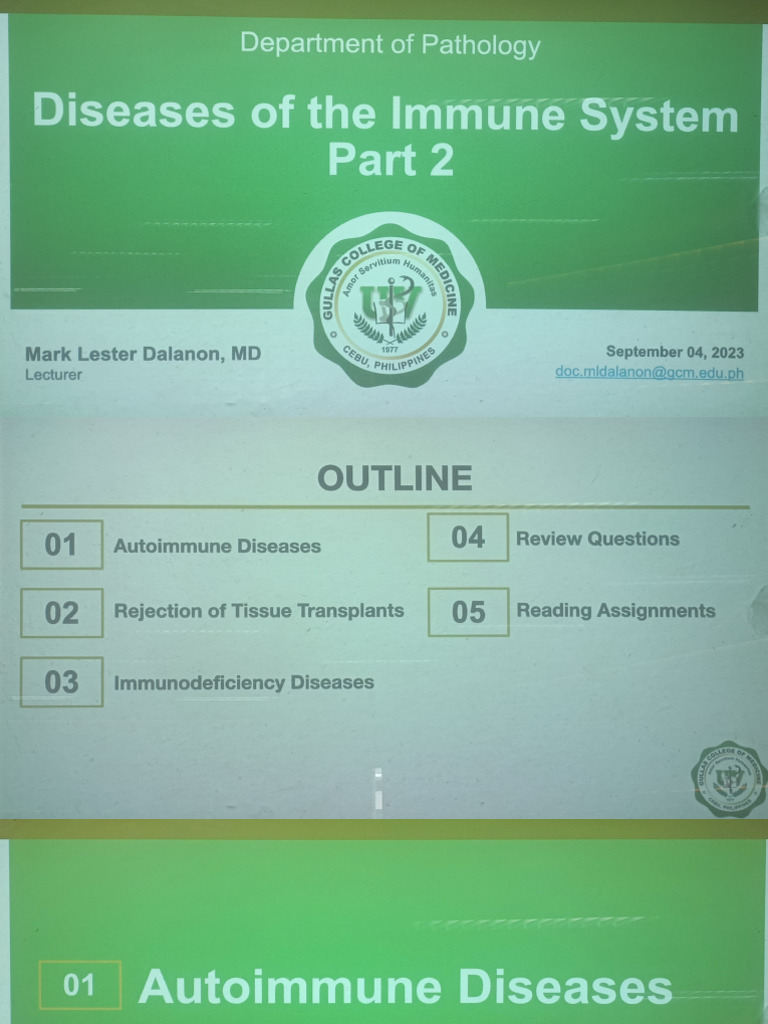 Diseases of Immune System Part2 | PDF
