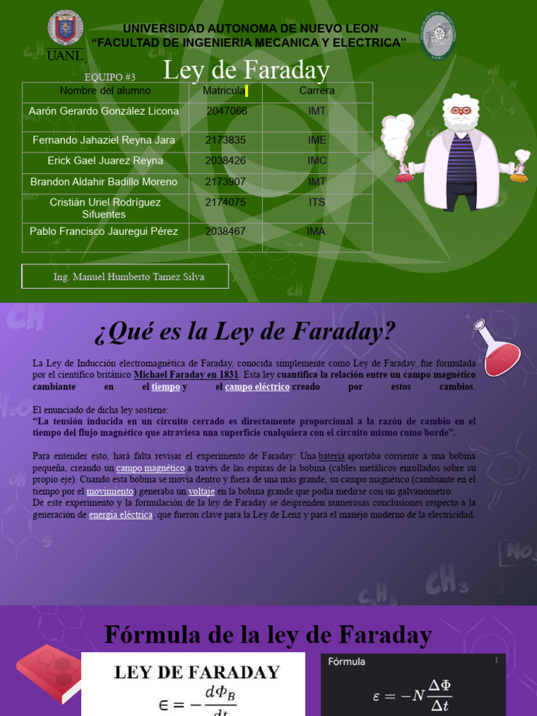 Ley de Faraday | PDF