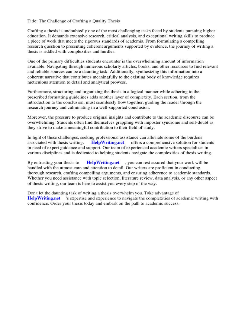 Kwaliteitscriteria Thesis | PDF | Thesis | Cognition