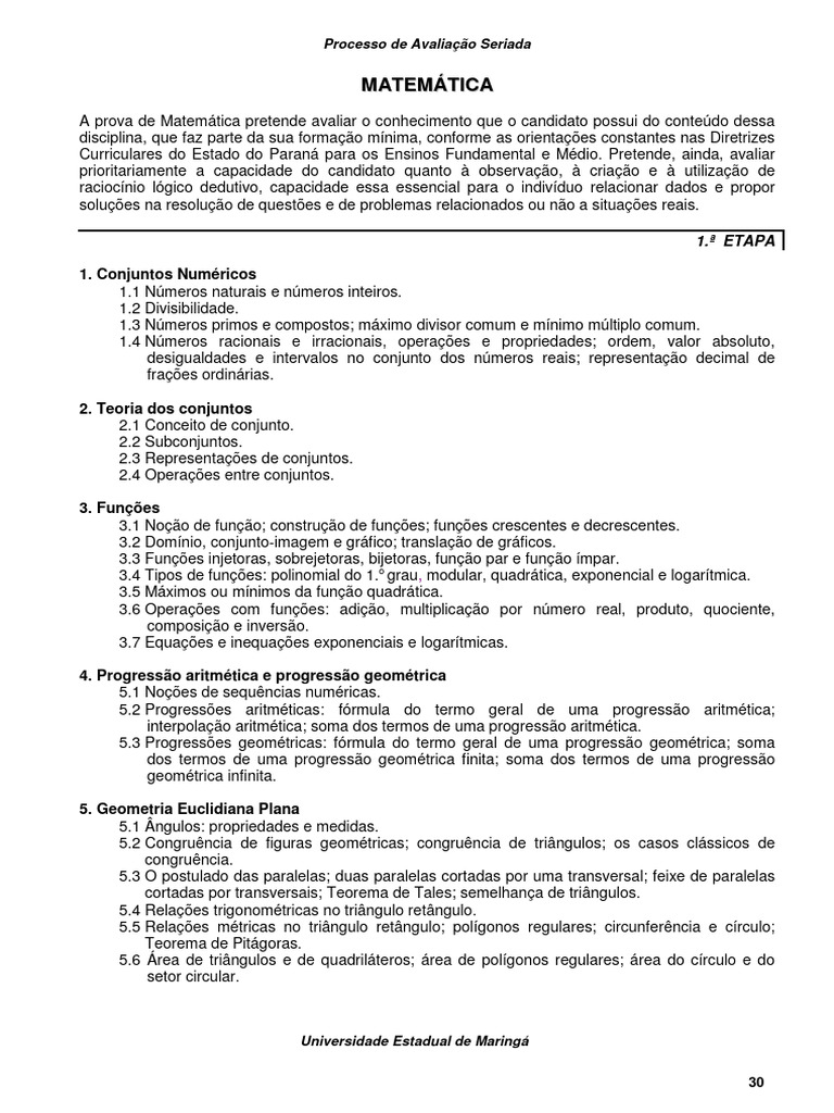 matematica basica | PDF | Trigonometria | Linha (Geometria)