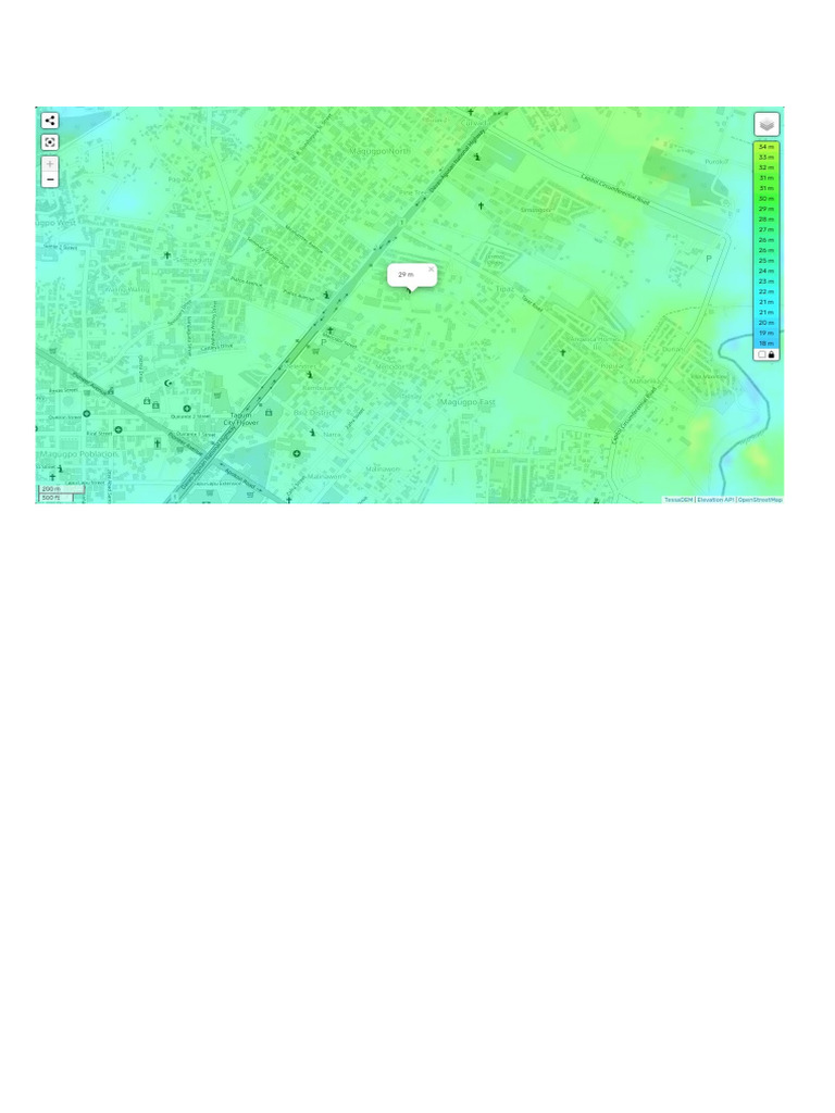 Topogrpahic Map | PDF