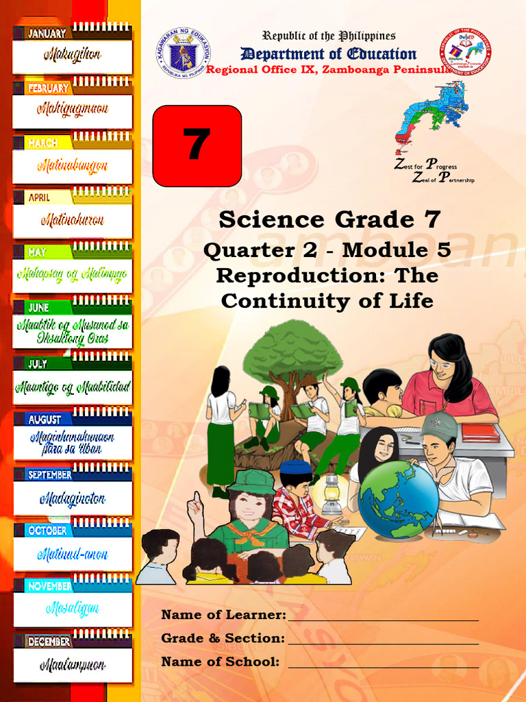 Science7 Q2 Module 5 | PDF | Sexual Reproduction | Plant Reproduction