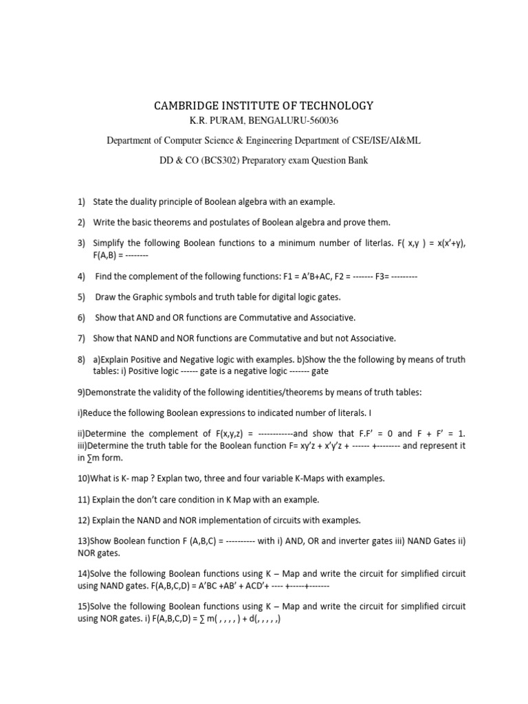 DDCO UPDATED QUESTION BANKtttt | PDF | Computers
