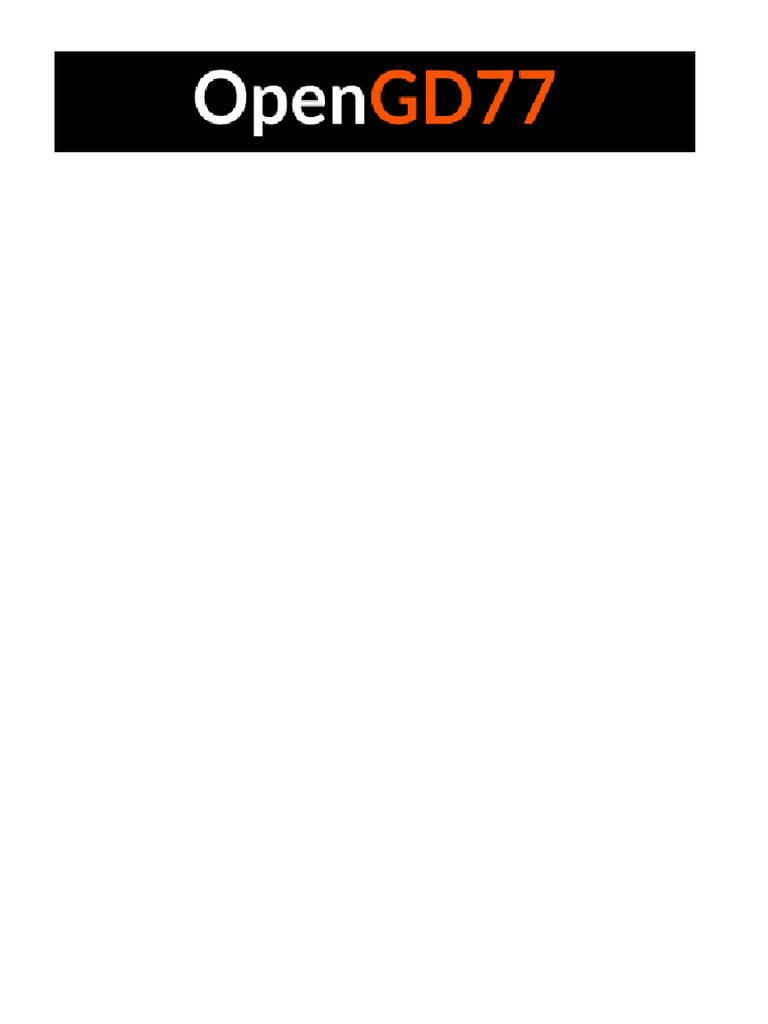 OpenGD77 User Guide | PDF | Frequency Modulation | Telecommunications