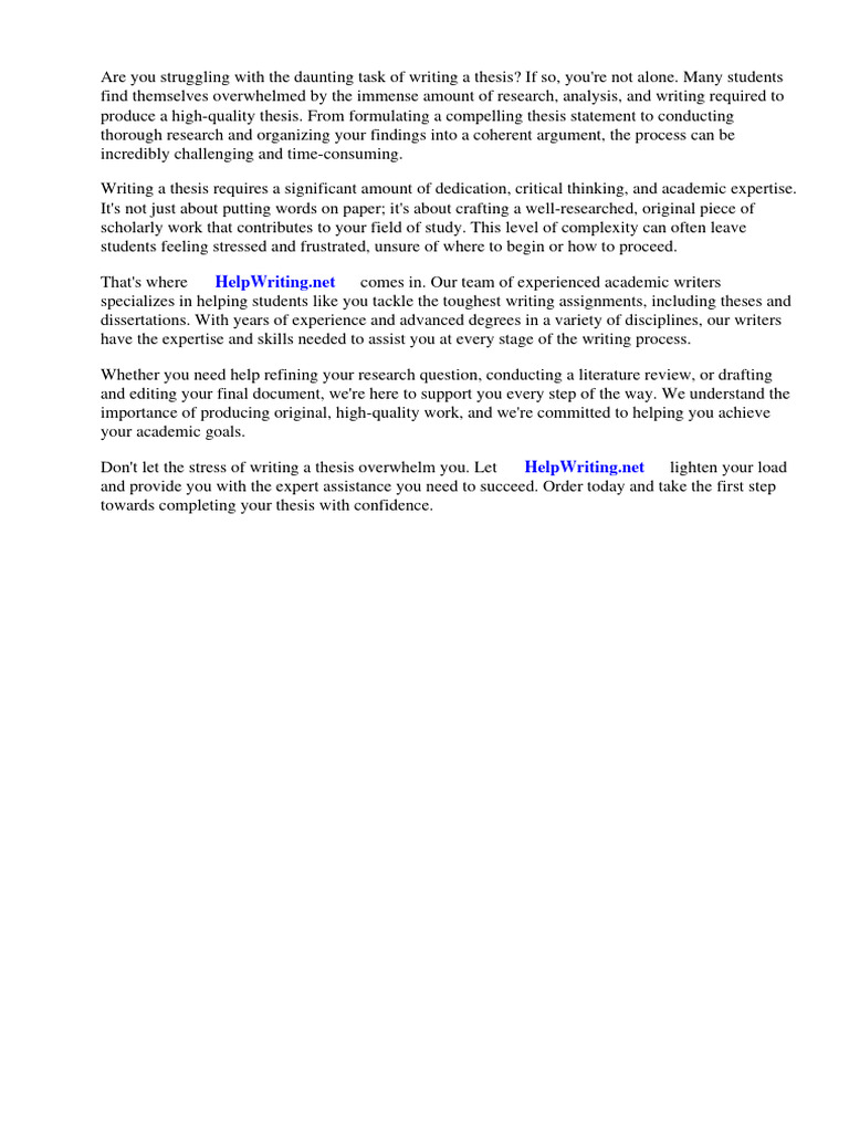 Thesis Request Letter Sample | PDF