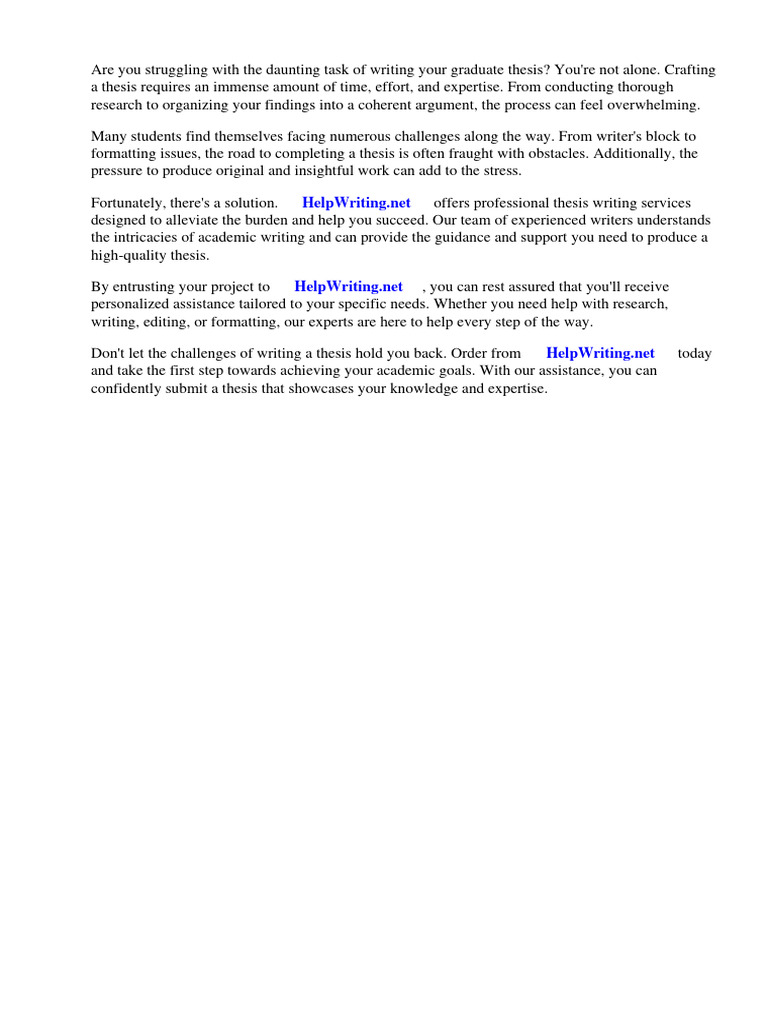 Uwo Graduate Thesis Submission | PDF