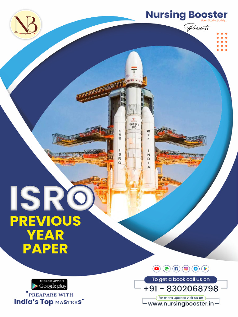 ISRO Previous Year Paper - 01 | PDF