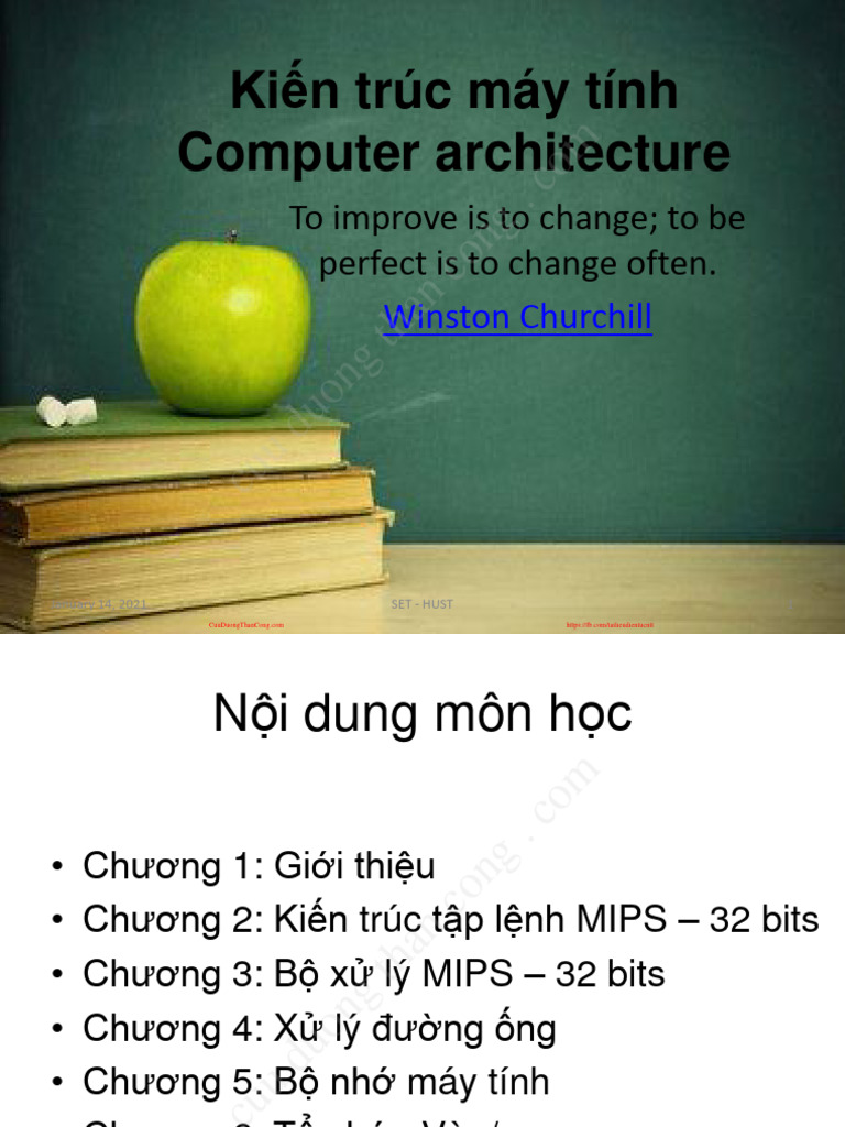 Kien Truc May Tinh Chapter 1 Introduction (Cuuduongthancong - Com) | PDF