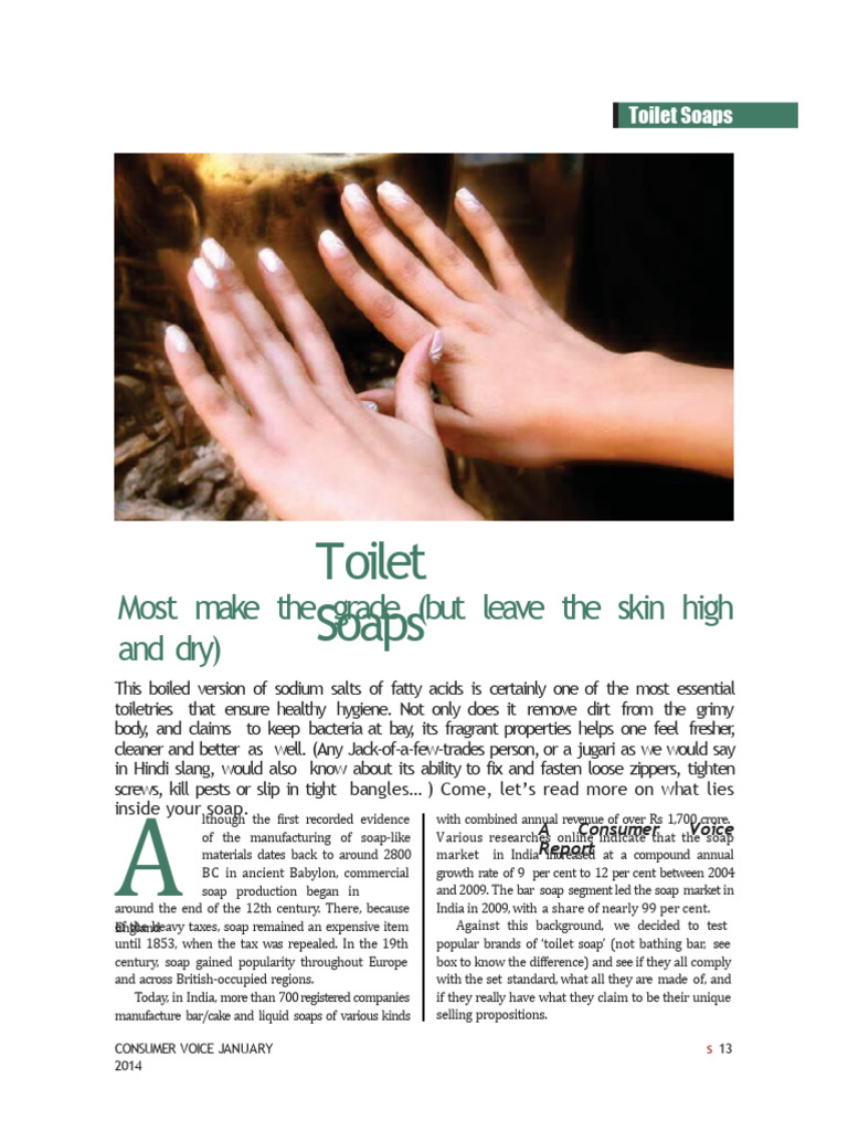 Toiletsoaps | PDF