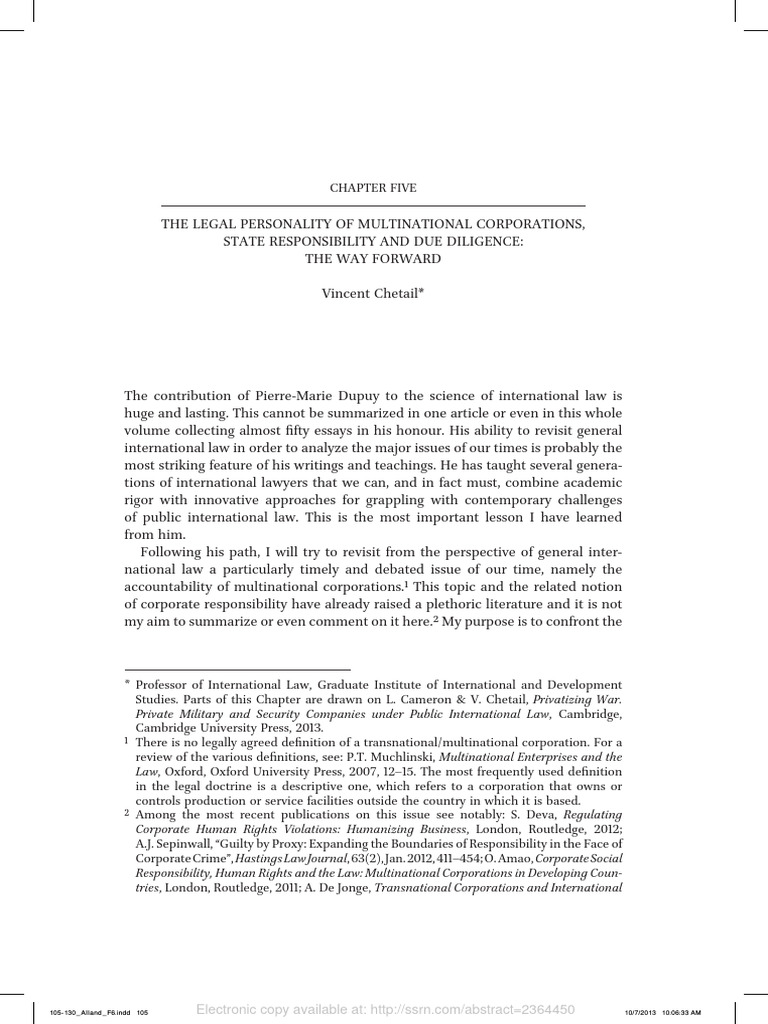 SSRN-id 2364450 | PDF | Social Science | Law