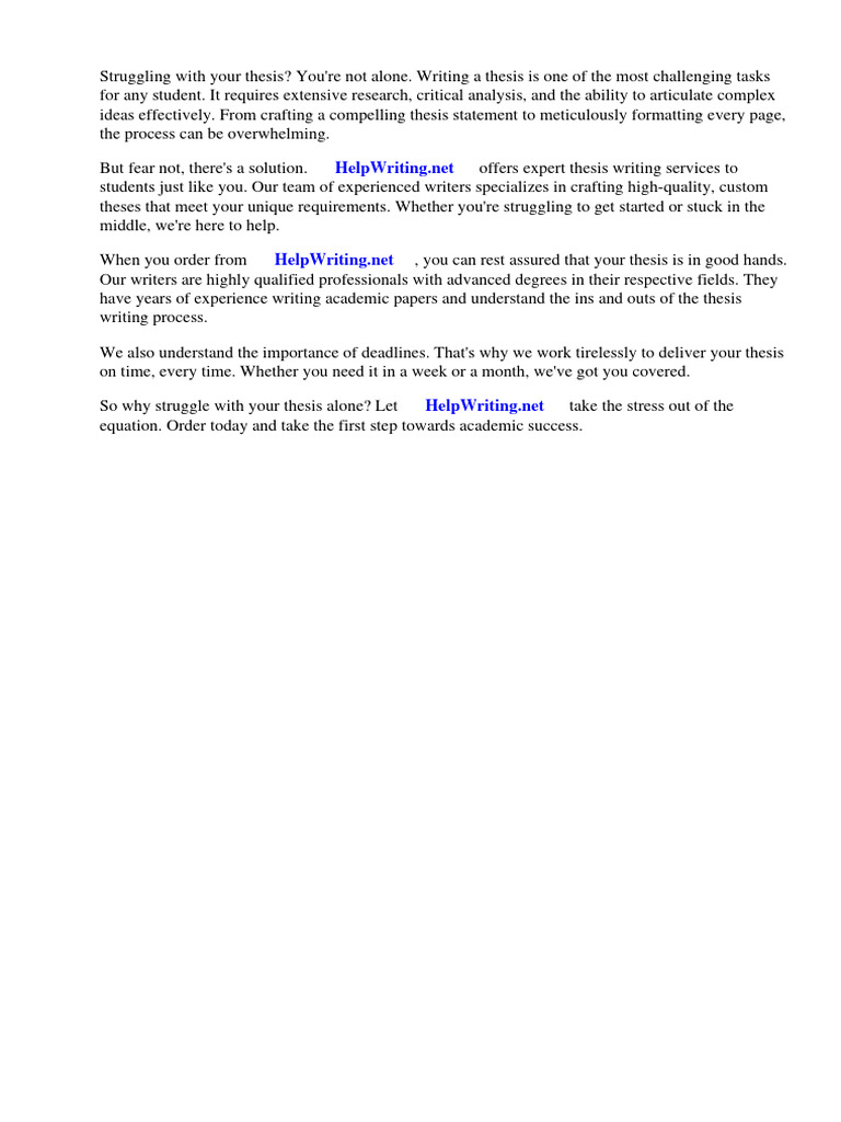 Mcgill University Thesis Template | PDF