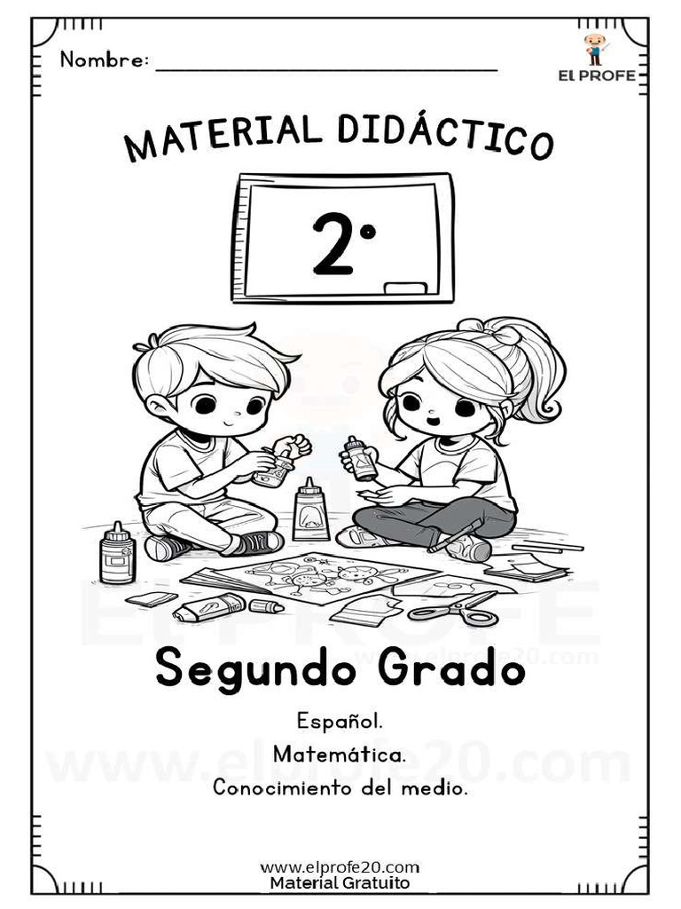 Cuadernillo Material Didactico Segundo Grado Pdf