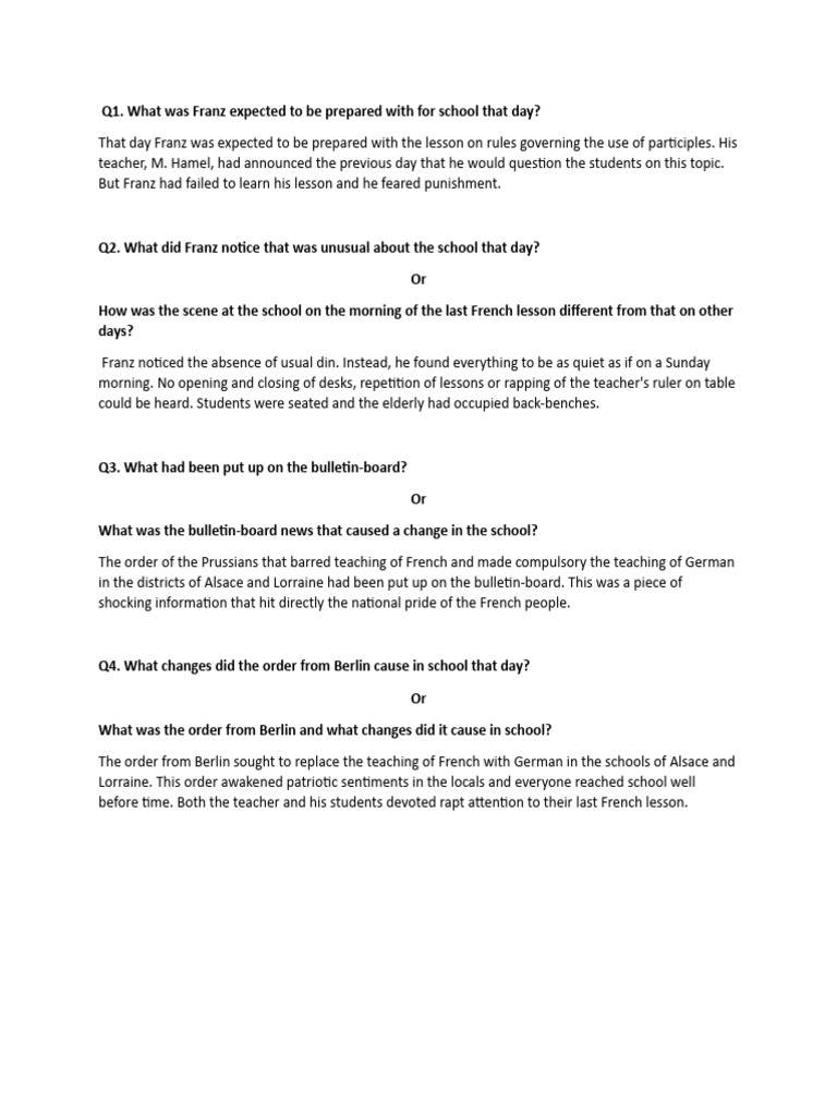 Extra Questions | PDF
