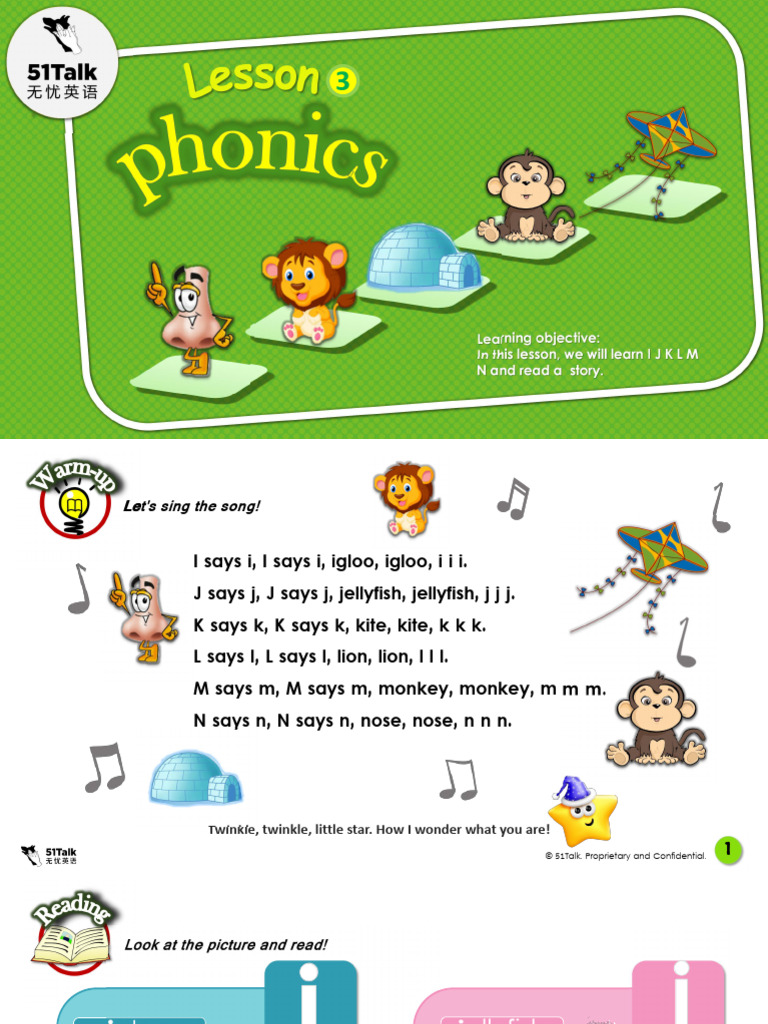 Phonics2 Lesson3 | PDF