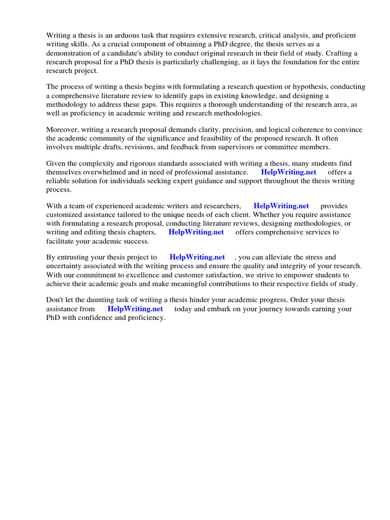 Research Proposal For PHD Thesis | PDF | Thesis | Machine Learning