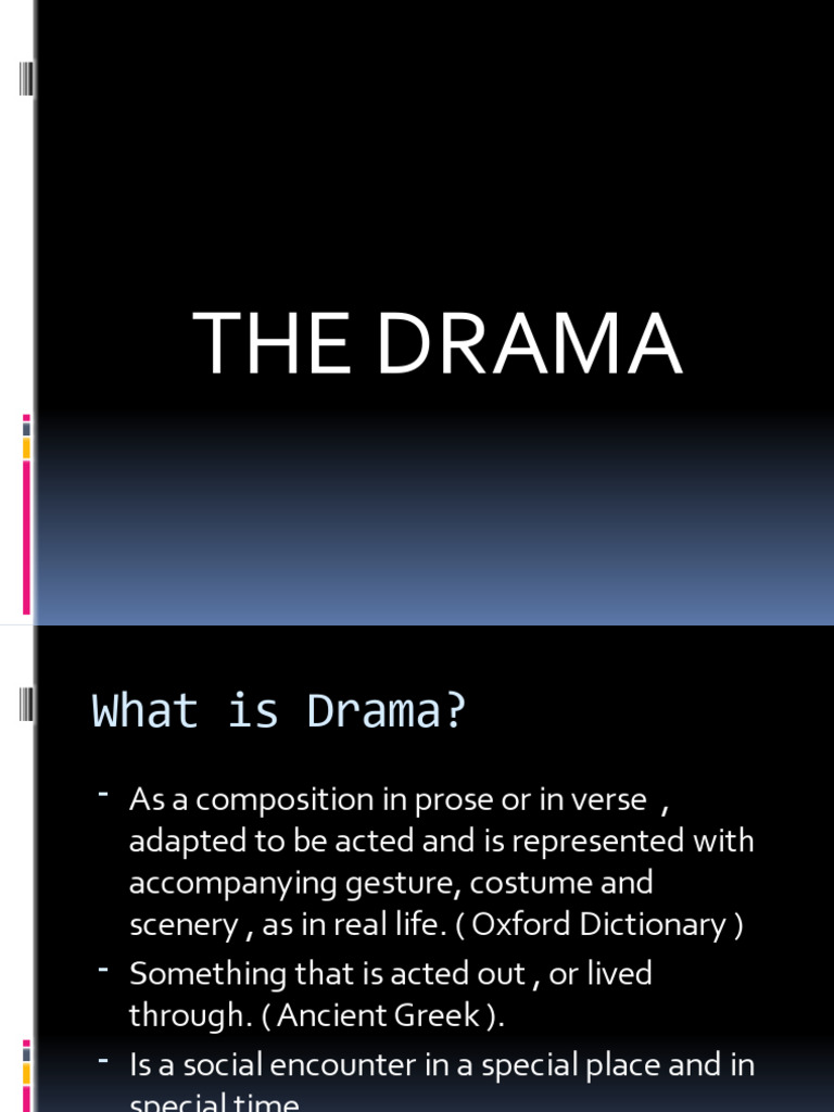 Drama | PDF