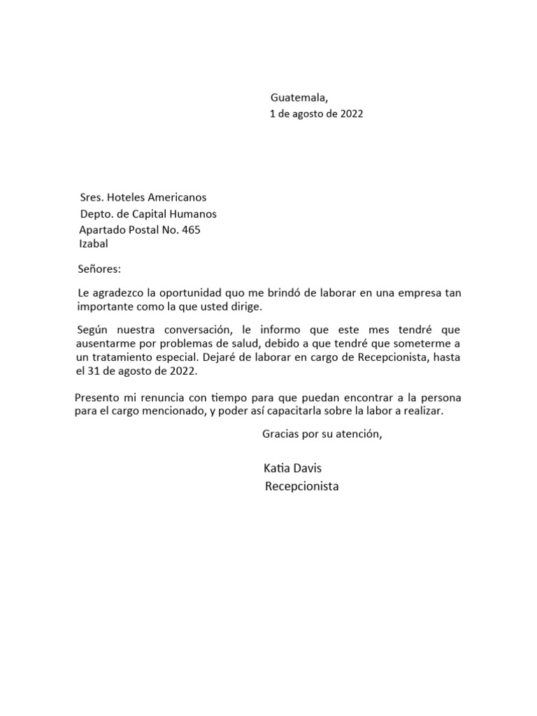 Cartas de Ejem. en Hojs | PDF