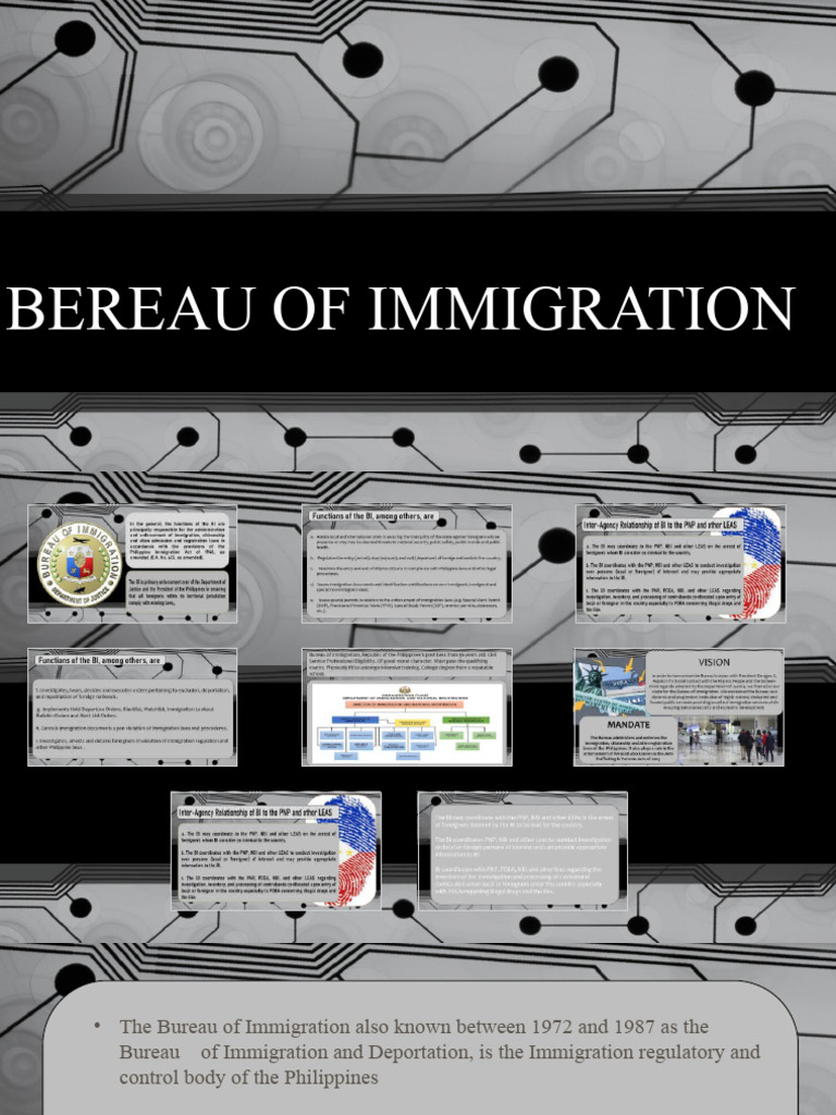 Bureau of Immigration Overview | PDF | Travel Visa | Justice