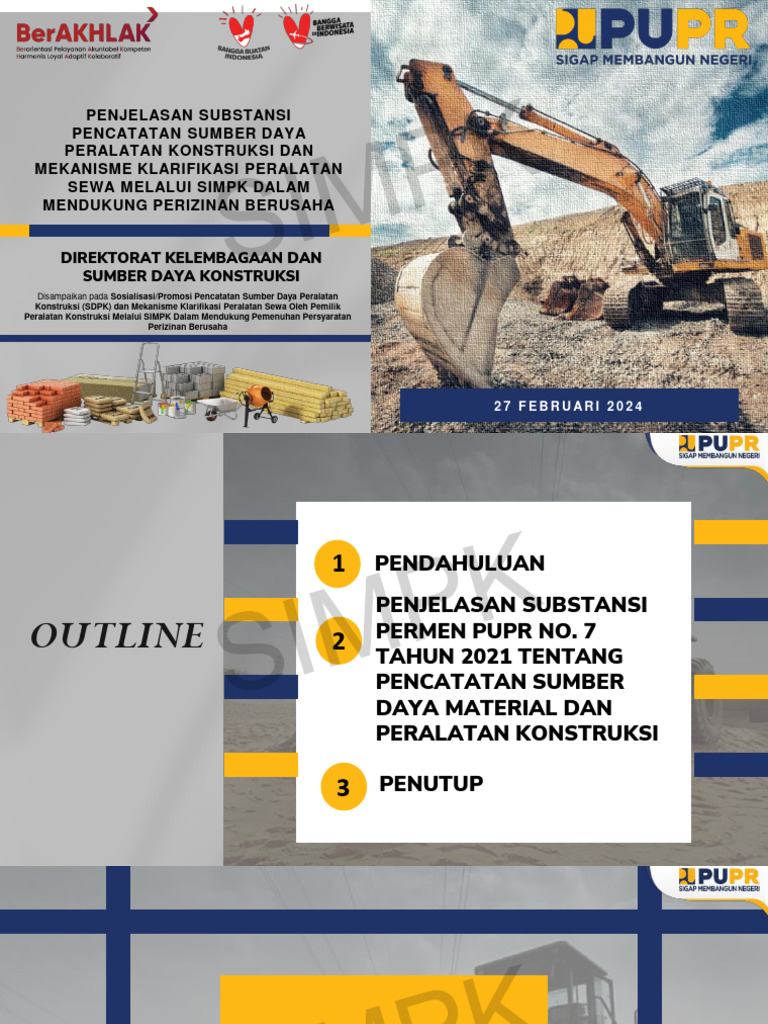 Materi Sosialisasi Pencatatan SDPK Dan Klarifikasi Sewa-Feb 2024-WM | PDF
