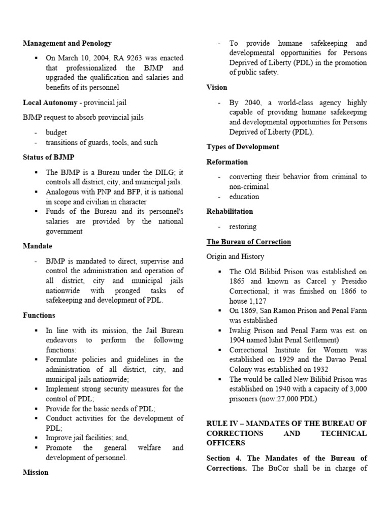 Correctional-Int | PDF | Social Science