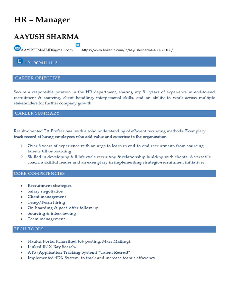 Aayush Sharma - 2023 | PDF