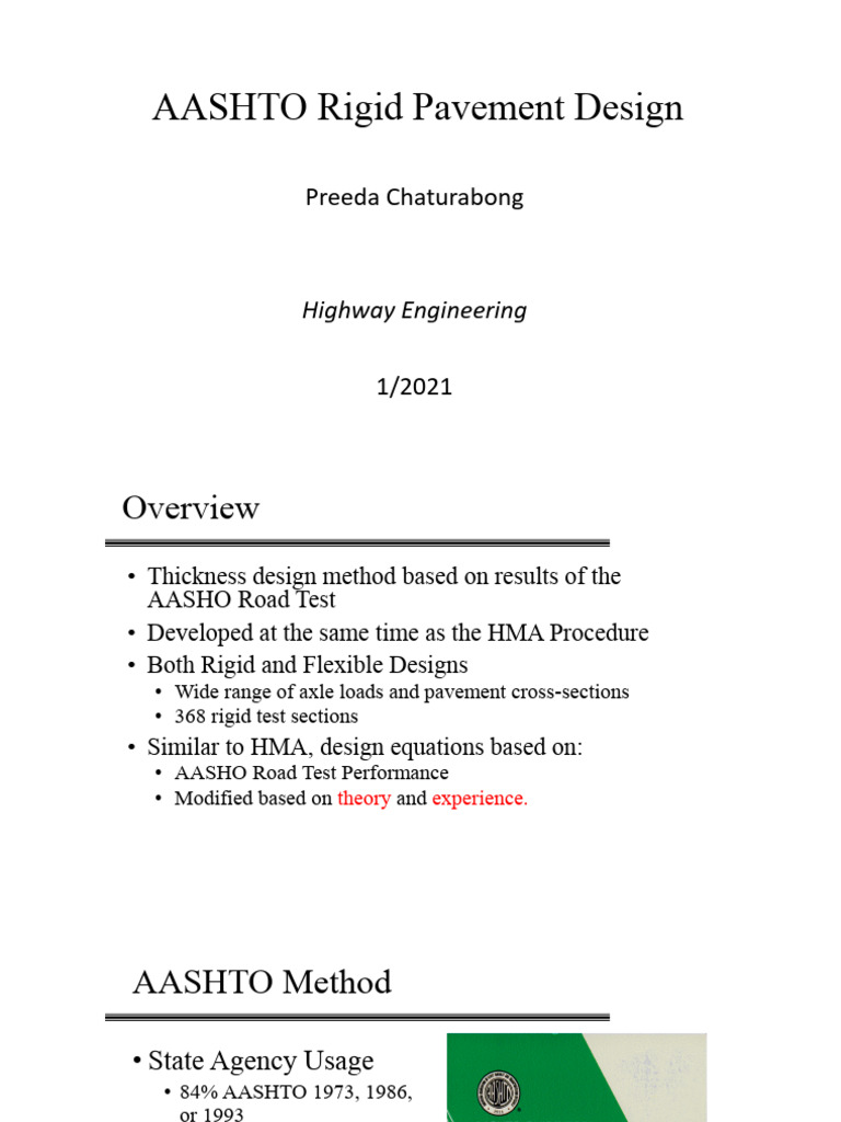 lecture7-8 rigid pavment design and maintenance and rehab (1) | PDF