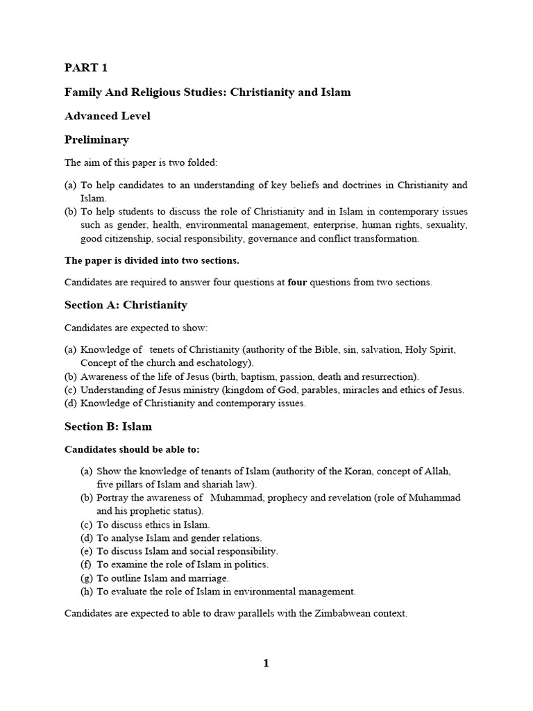Christianity_and_Islam_Revision_Book_Finale_(1) | PDF | Acts Of The ...