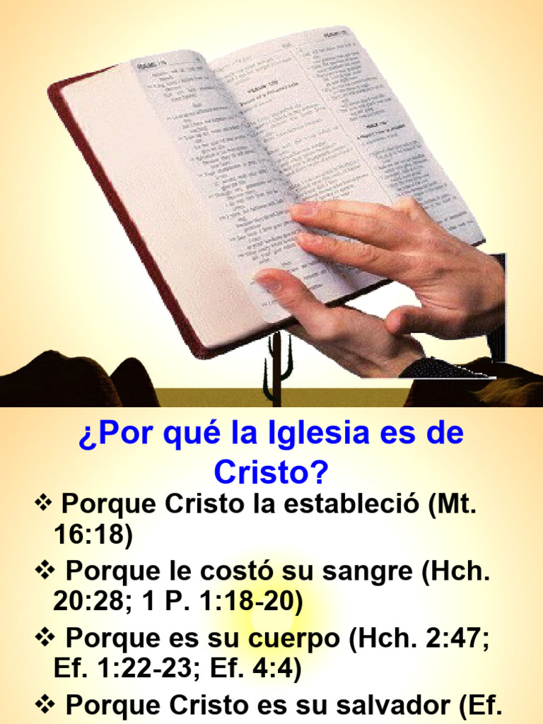 La Iglesia Que Dios Desea | PDF | Religión y espiritualidad