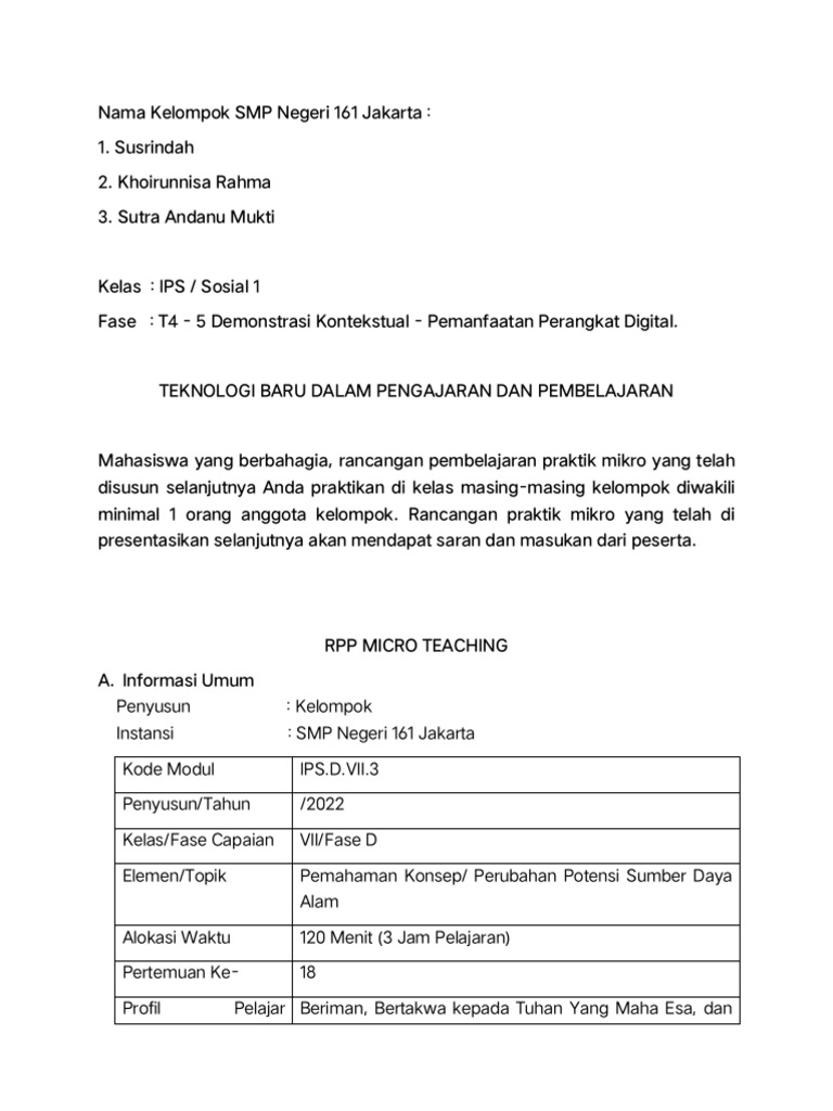 T4 - 5 Demonstrasi Kontekstual - TBPP | PDF