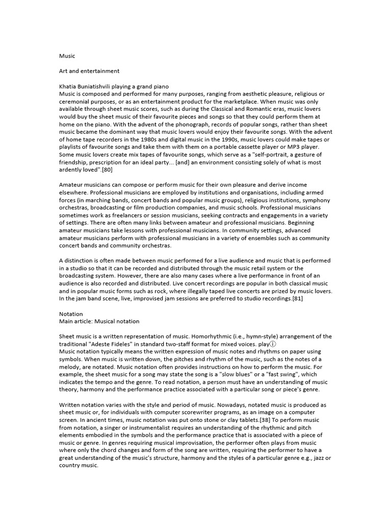 About Music PT 3 | Download Free PDF | Sheet Music | Musical Notation